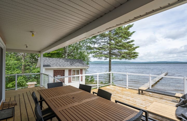 Chalet Sur Le Lac, Spa\hottub, Plage Privée - Quebec