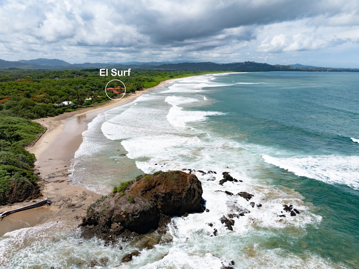 Surfing (Beachfront!) - Houses for Rent in Playa Grande, Provincia de ...