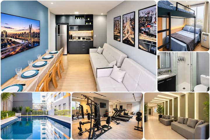 Mv 111b Appartement Sophistiqué En Face Du Métro Brás ! - São Paulo