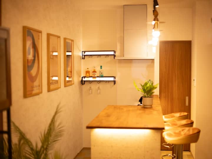 [Newop価格]栗林公園徒歩3分/jr栗林公園北口駅徒歩2分/2f/最大3名/無料駐車場 - Takamatsu