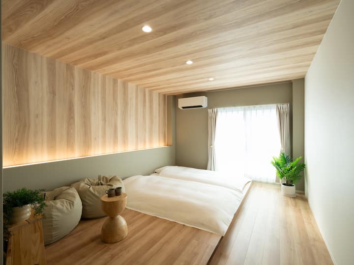 [Newop]4ppl/ritsurin Gdn3min/jr St2min/3f/parking - Takamatsu