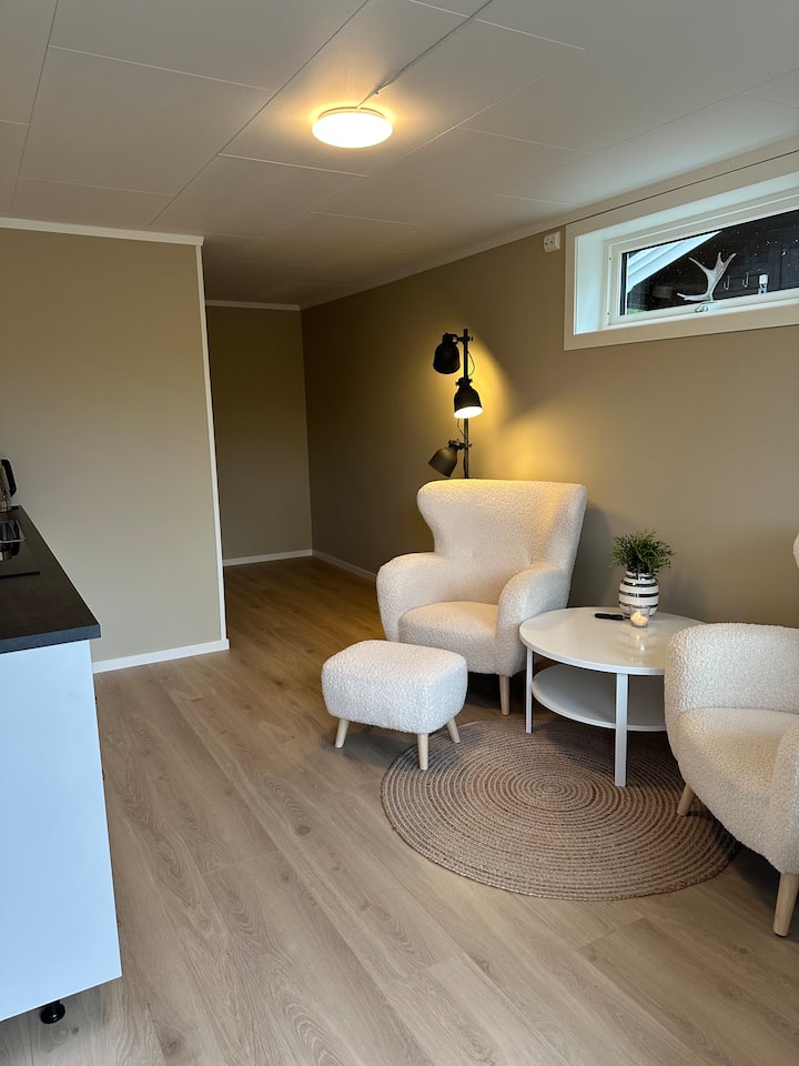 Moderne Studioleilighet Med Vedfyrt Badstue - Kirkenes