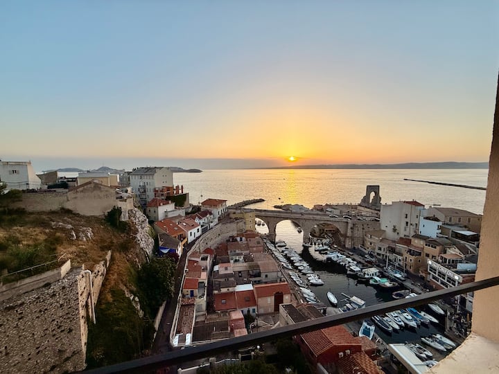 Vue Mer Au Vallon Des Auffes. - Marseille