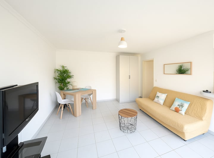 Studio Cosy Olivéa, Terrasse Et Plage à 5 Min - Vallauris