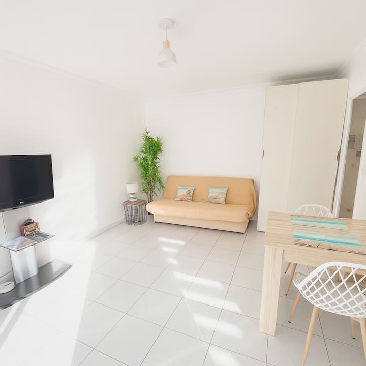 “Olivéa” – Studio 2p, Terrasse & Plage à 5 Min - Antibes