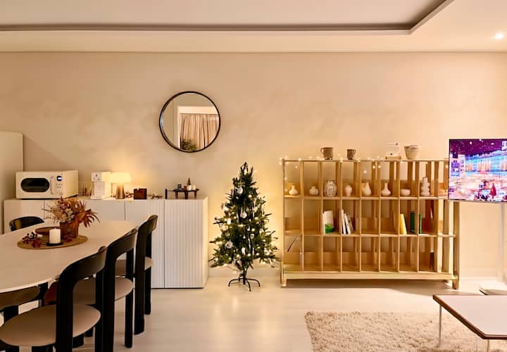 합법숙소/지하철3분/무료주차/북한산/명동/동대문/넓은거실/종로/가족여행/단풍/덕성여대 - 장암동