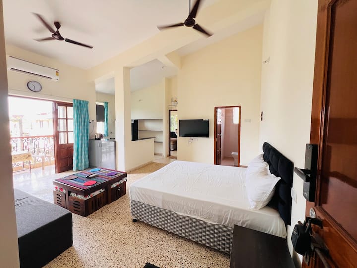 Chic 1bhk| Sleeps 4 | Comfy Beds - Goa