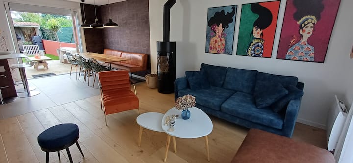 Maison Cosy à 3 Min. Des Plages Et Du Centre Ville - Wimereux
