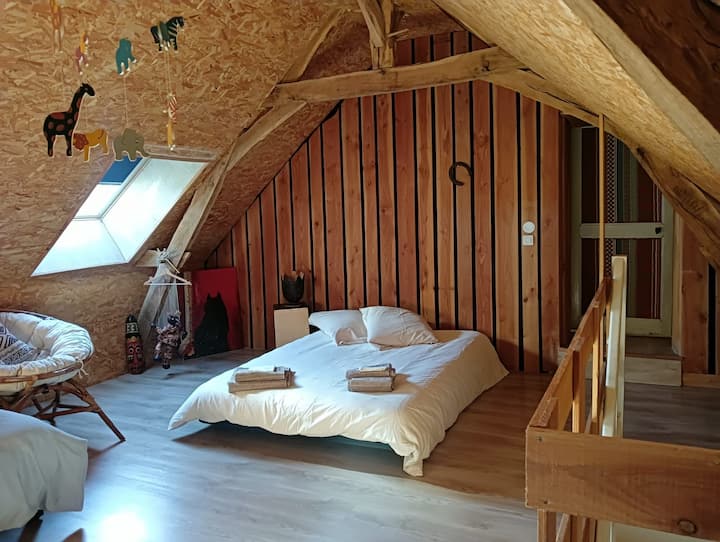 Maison De Campagne à 10min Du Circuit Des 24h - Le Mans