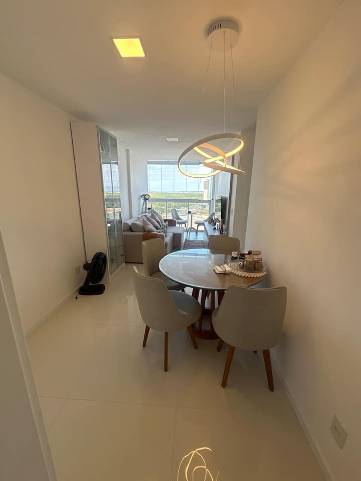 Apartamento Frente Ao Mar E Shopping Confortável - Vila Velha