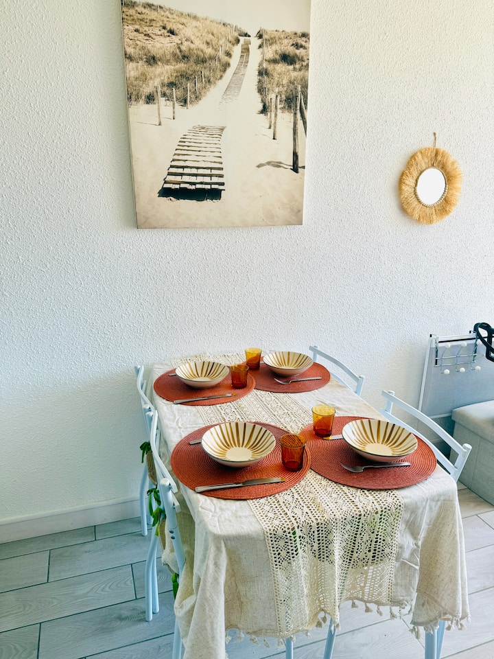 Charmant F2 à 100m De La Plage - Narbonne