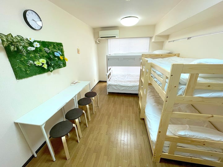 最大5人 新宿歌舞伎町近く セルフチェックイン 長期滞在歓迎 - Harajuku