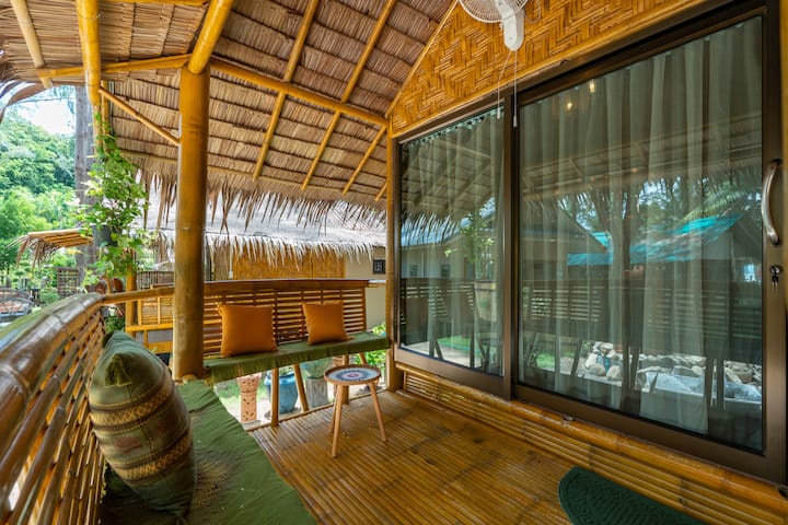Thai Beach Bungalow With Ocean Breeze - 帕岸島