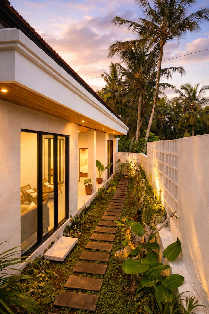2-br Villa Near Ubud Private Pool & Ricefield View - Gianyar