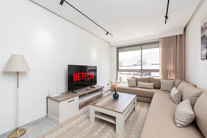 Centre City 1br Appart In Trendy Qrt Les Princesse - Casablanca, Maroc