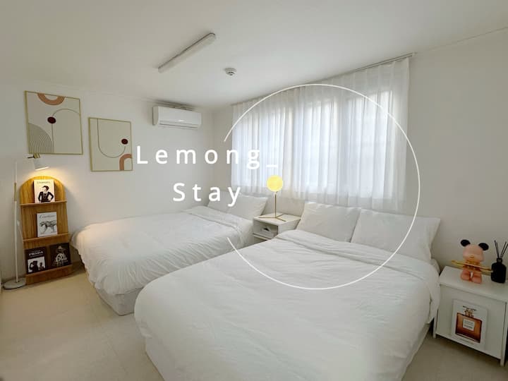 #공항버스1분#3룸#4bed#8인#단독사용#청량리#성수,종로10분#명동,동대문,강남30분 - Seoul
