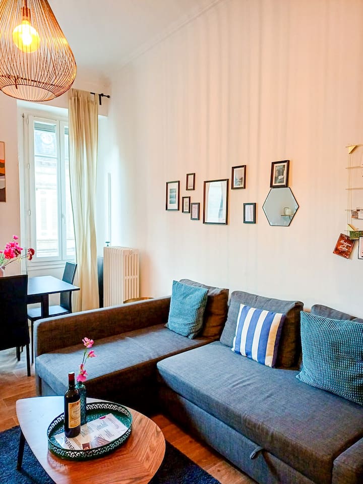 T2 Hyper Centre Original Avec Patio Couvert - Bordeaux