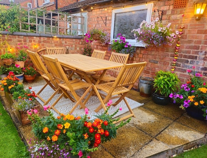 Boho-cosy 3-bed Home With Garden - Rugby