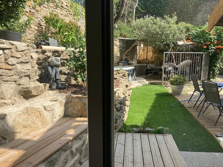 Appartement Cosy Rez-de-jardin - Badens