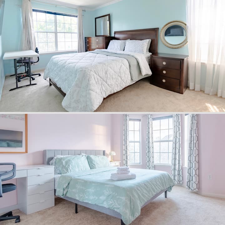 2 Adjacent Private Rooms With Private Bath - Germantown, MD