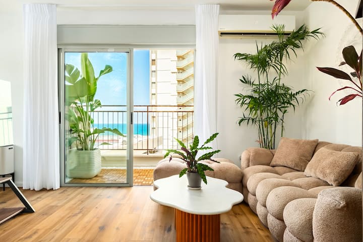 Sea View&center Tel Aviv&duplex Apt With Mamad - Tel Aviv-Yafo