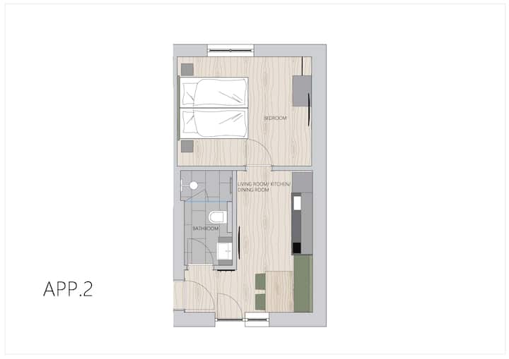 Mila - Apartment No.2 - 28 M² - Saalbach-Hinterglemm