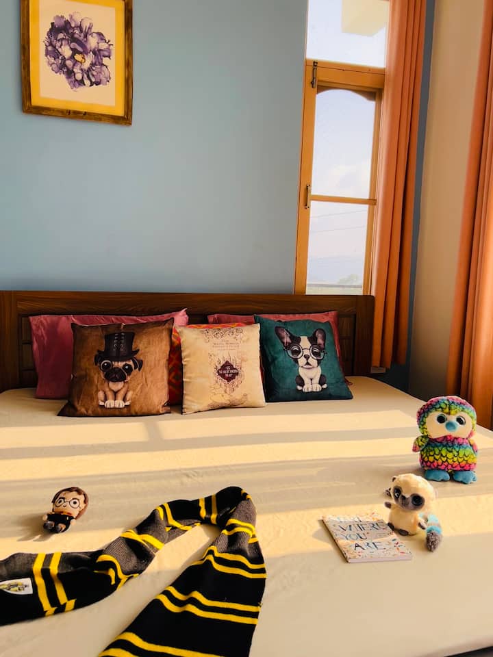 The Muggle House - A 2bhk Home In Bir - Mandi