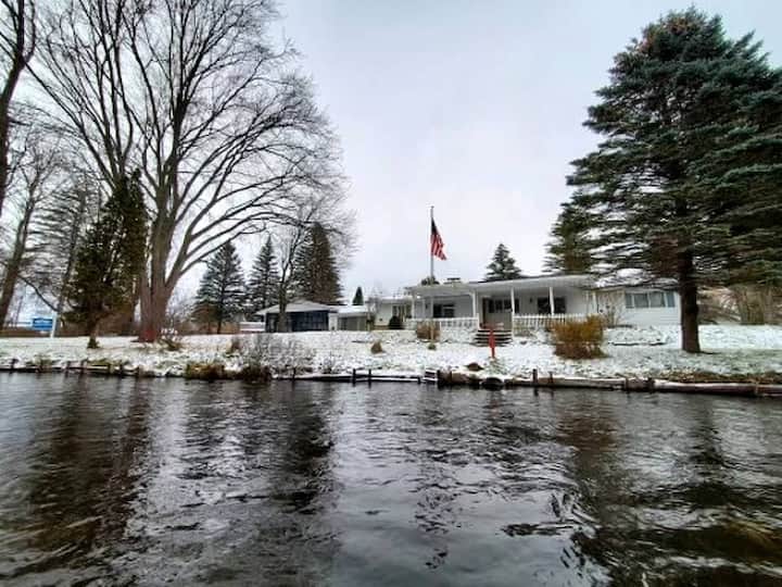 Downtown Grayling-the Snow Is Here! - Grayling, MI