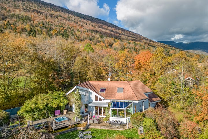 Mont-blanc Vista Retreat - Vue, Calme & Nature - Monts Jura