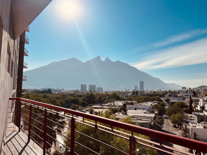 ¡Lindo Y Cómodo! Loft Victoria En Torre Privada. - Monterrey