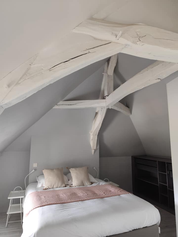 Maison Vu Loire, 6 Personnes, Calme. - Saumur