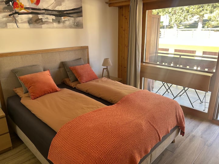 Studio Crans Montana 5 Mn Pistes De Ski - Crans-Montana