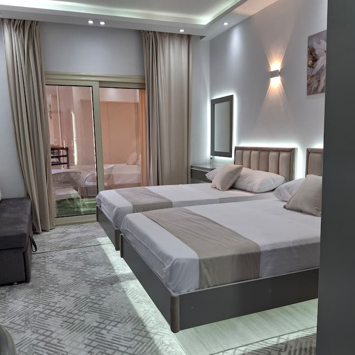 Luxury Apartment Pool&private Beach - Egypt