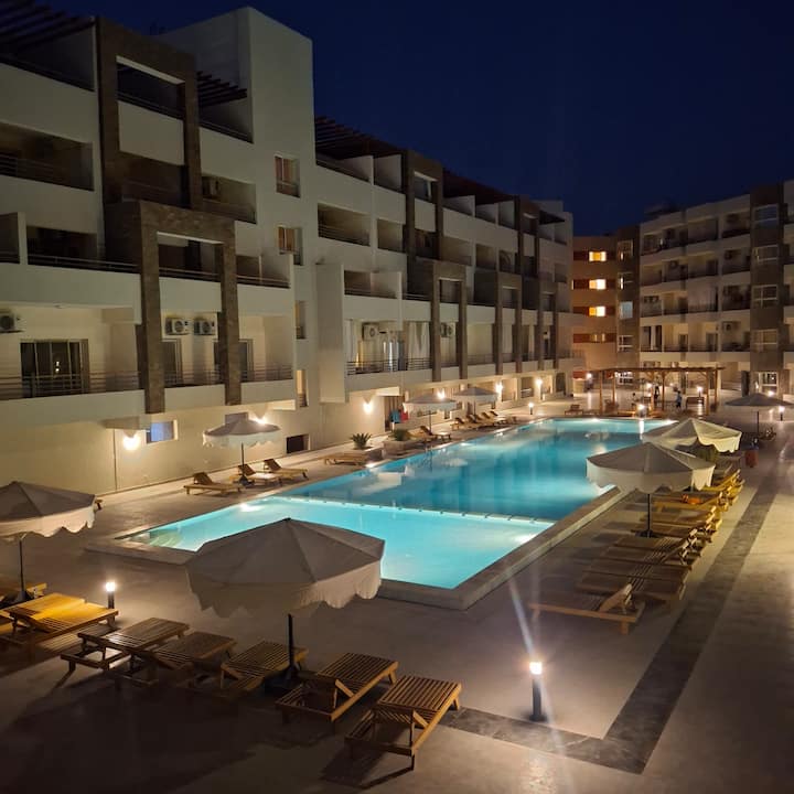 Luxury Apartment Pool&private Beach - Egypt