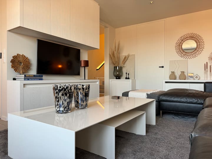 Luxe Duplex Penthouse Vlak Aan Zee, 6 Pers. - Cadzand