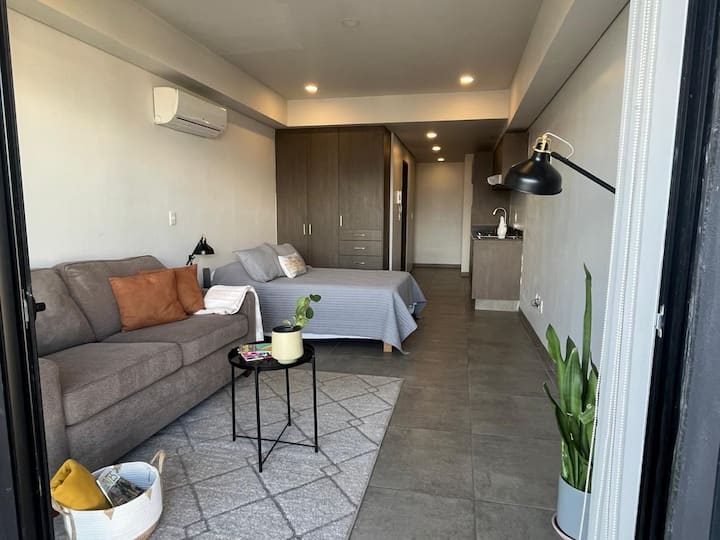 Hermoso Loft Naran+vistas+tina+cowork+gym+terraza. - Leon