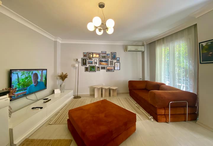 U1 – Stylish 2br With Private Garden & Bbq - Istanbul
