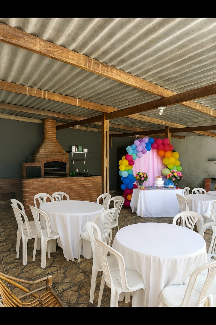 Salão De Festas E Churrasqueira - Itapevi