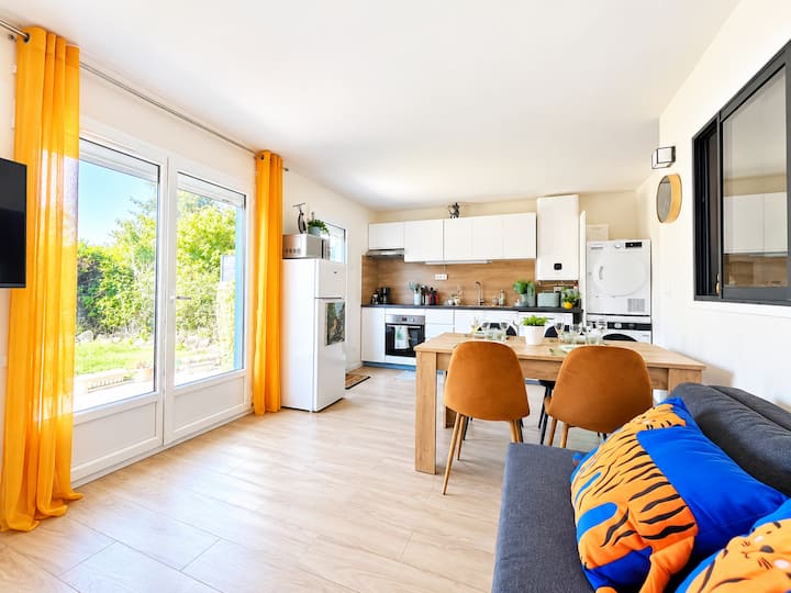 8 Min à Pied Du Train - Disney/paris 20 Min - Neuf Et Jardin - Pontault-Combault