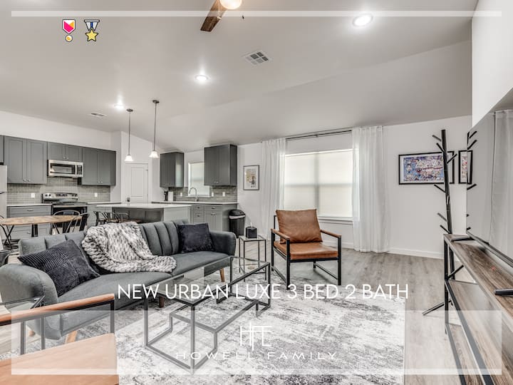New Okc Urban Luxe 3 Bed 2 Bath - Midwest City, OK