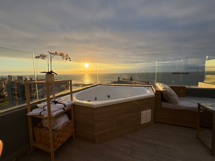 Departamento Penthouse Con Jacuzzi Frente Al Mar - Antofagasta, Chile