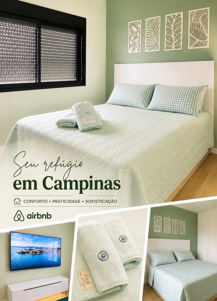 Studio 109 - Seu Hub De Conforto E Sofisticação - Campinas