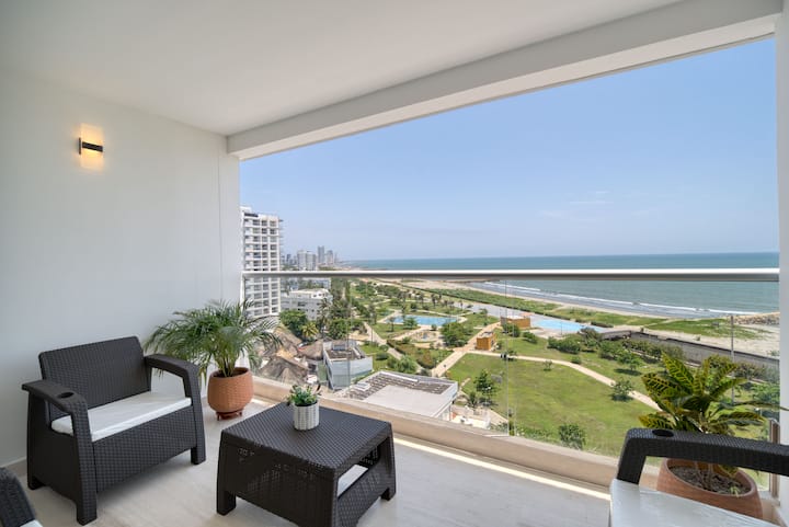 Sea View Modern Loft - Cartagena