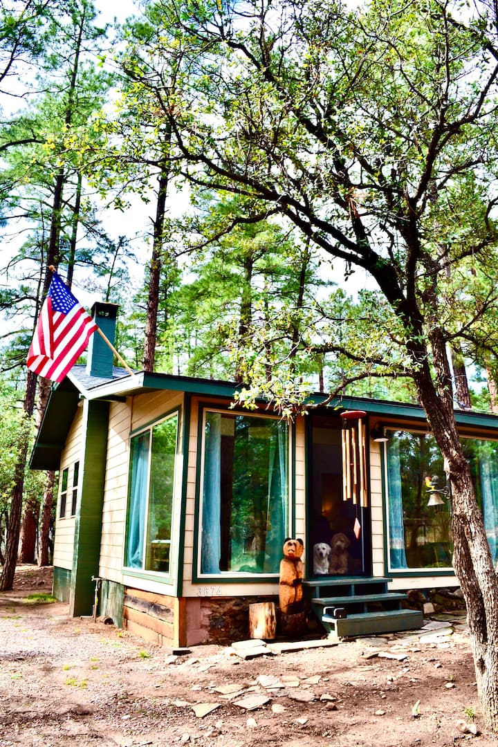 Unplug In Pine | Cozy Cabin W/ Indoor Fireplace - Strawberry, AZ