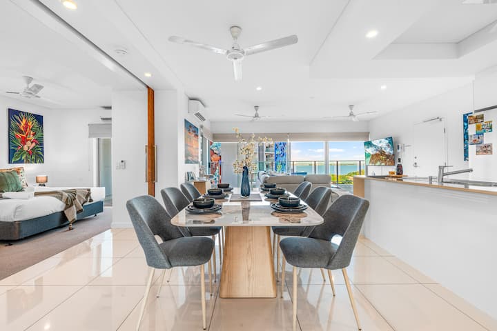 Zen Crystal Tide: Balcony - Pool - Gym - Seaview - Darwin
