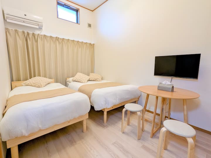 Family Friendly/near Jr Nishi-kawaguchi Sta/4pax - 고시가야시