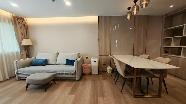 Central Of Bkk 2 Br Apartment - Bangkok