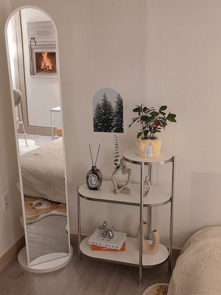 White Mini House _짐보관가능_수수료없음_늦퇴가능 - Daegu