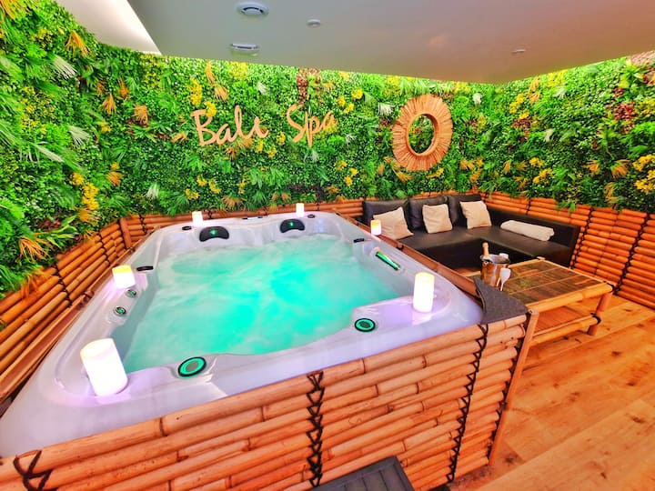 Bali Spa+jacuzzi+4 Pers+parking+clim - Colmar