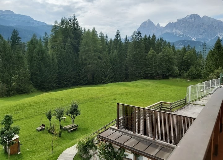Oasi Di Relax "Becco Di Mezzodì" Vista Dolomiti - Passo Tre Croci